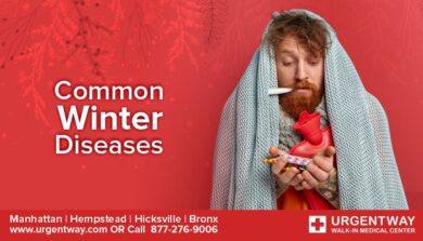 5 most common winter diseases - Urgentway Clinic